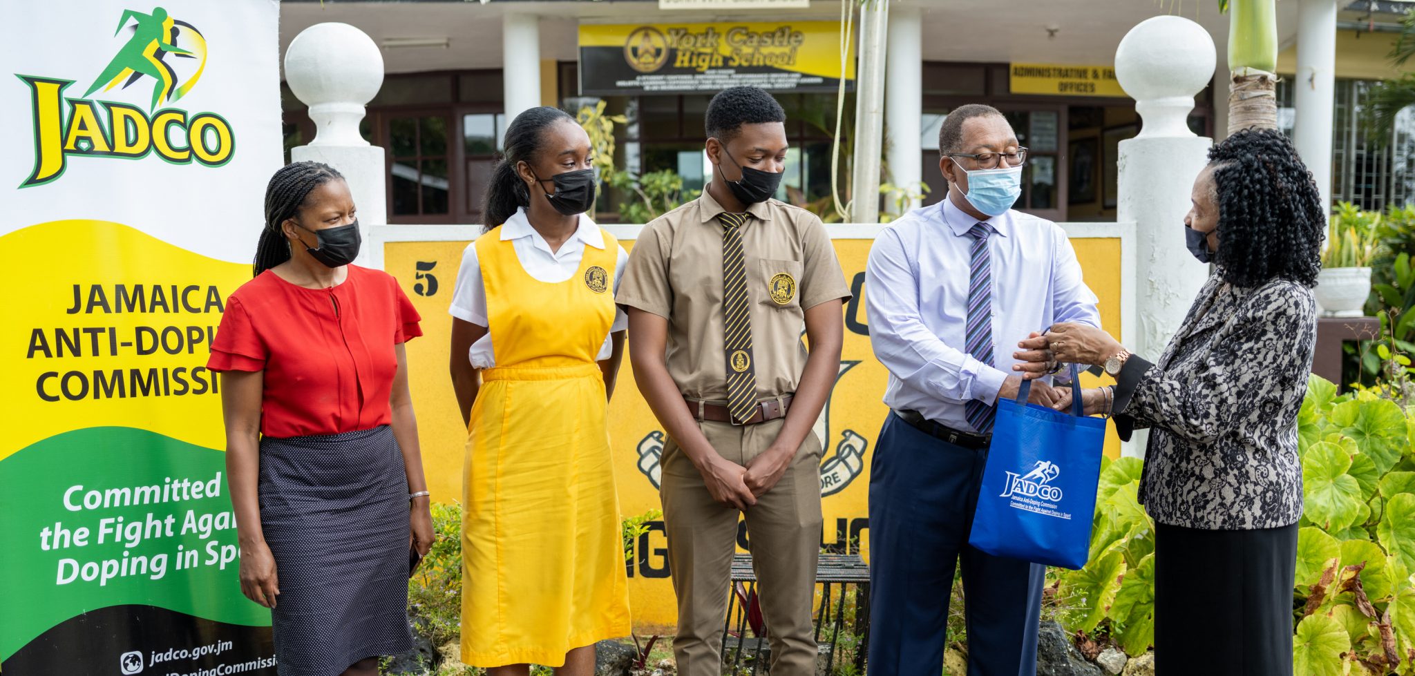 JADCO PRESENTS MEMORABILIA TO YORK CASTLE HIGH SCHOOL - Jadco